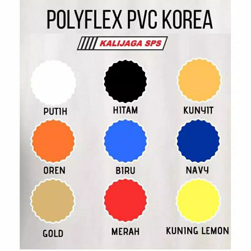 Jual POLYFLEX PVC KOREA METERAN | Shopee Indonesia