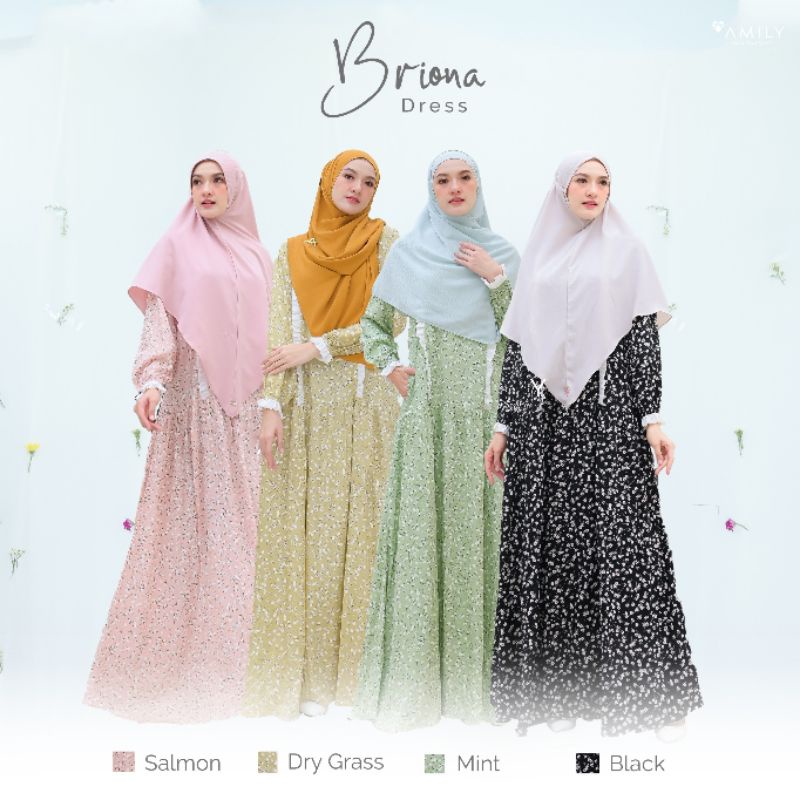 Jual Galeri Hijab ID Briona Dress by Amily | Shopee Indonesia