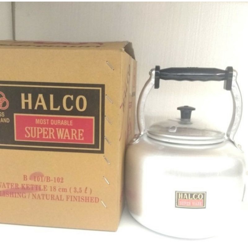 Jual TEKO CERET KETEL JADUL ALUMUNIUM HALCO 18 CM 3,5 LITER TEBAL ...