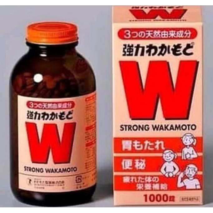 Jual Strong Wakamoto 1000 Tablet Original Japan | By Tirta Store ...