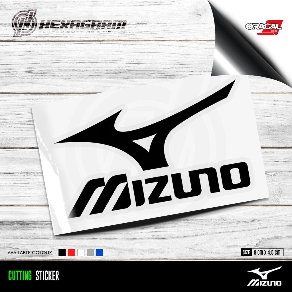 Jual Cutting Sticker Mizuno | Stiker Cutting Mizuno | Shopee Indonesia