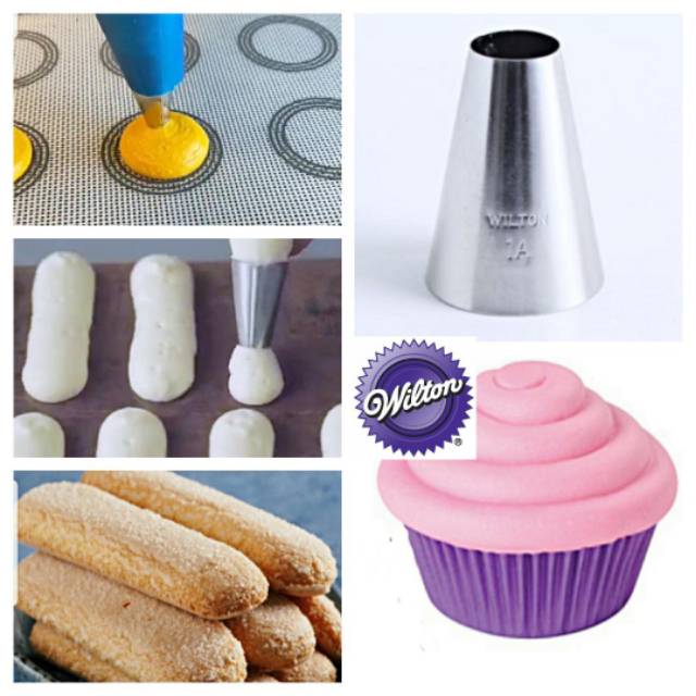 Jual Spuit wilton 1A ori spuit round bulat besar kue spuit macaron ...