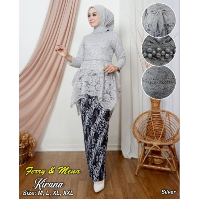 Jual Setelan Kebaya Brokat Kaka / Kebaya Pesta / Kebaya Wisuda / Kebaya ...