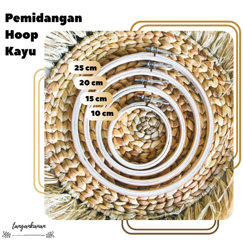 Jual Pemidangan Kayu Lokal Anggrek Biru - Midangan Hoop | Shopee Indonesia