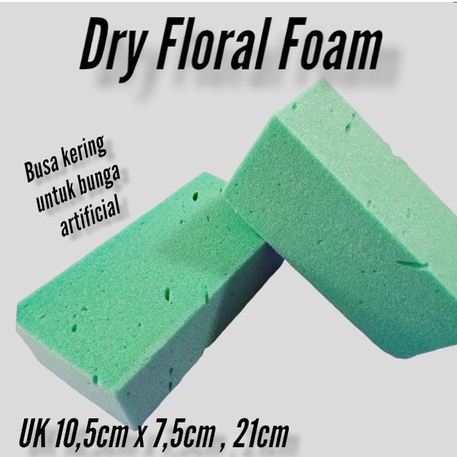 Jual Busa Kering Bunga Kering Oasis Kering Dry Floral Foam Busa Bucket ...