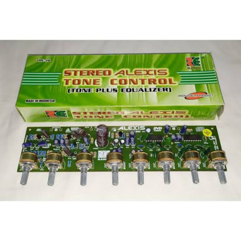 Jual Kit tone control stereo alexis tone plus equalizer | Shopee Indonesia