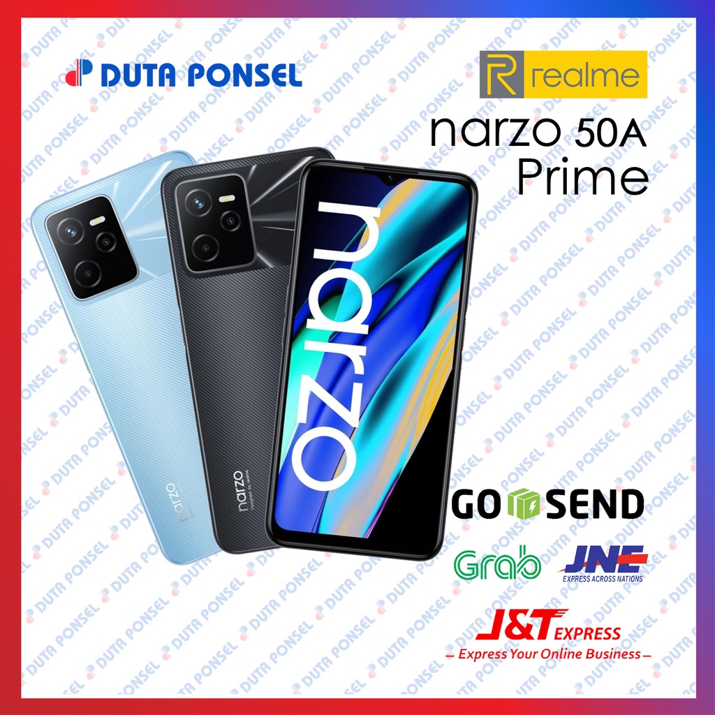 Jual Realme Narzo 50A Prime RAM 4/128 GB Garansi Resmi | Shopee Indonesia