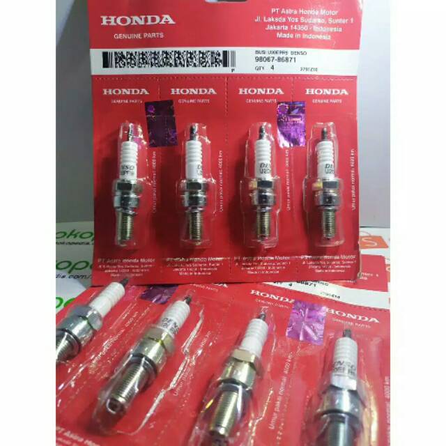 Jual BUSI DENSO U20 BUSI KHARISMA/BLADE/JUPITER/SUPRA X125/XEON/VARIO ...
