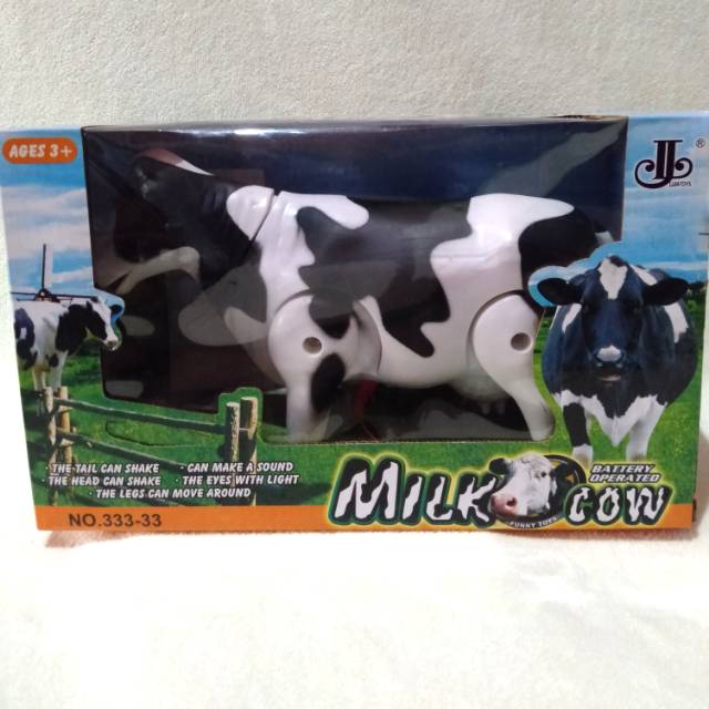 Jual Sapi Milk Cow Sapi perah Mainan Mainan Sapi Bisa Jalan Mainan Sapi ...