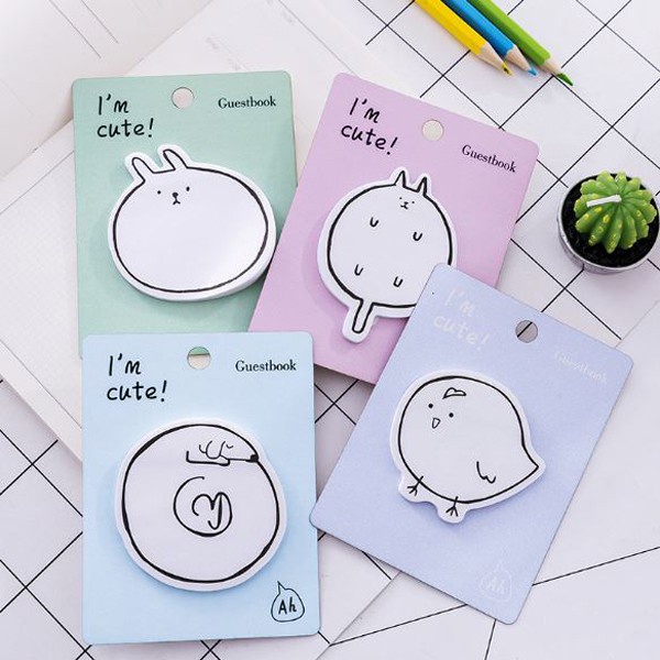 Jual NOTES KECIL MEMO MINI CATATAN KECIL I AM CUTE STIKER LUCU REMINDER ...