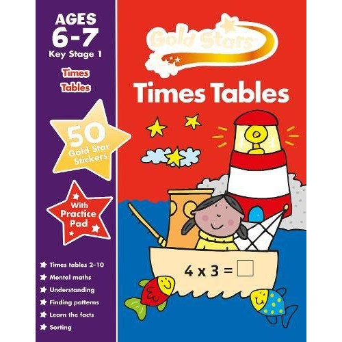 Jual Gold Stars Times Tables exercise book - buku latihan perkalian ...