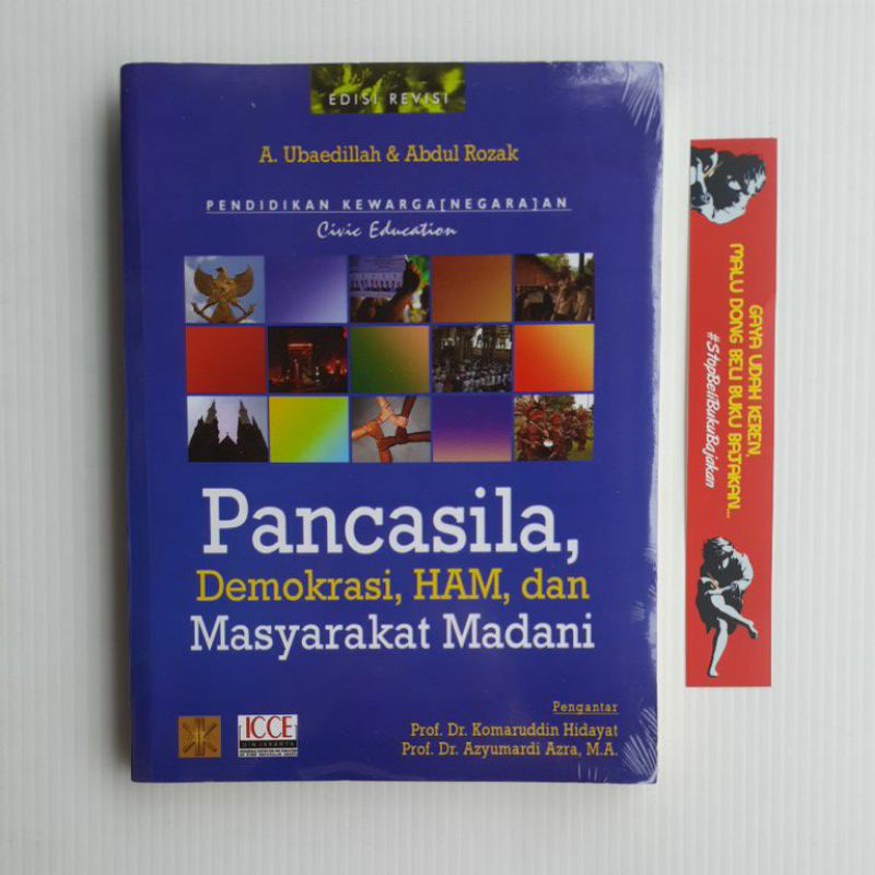 Jual BUKU ORIGINAL Pancasila, Demokrasi,Ham dan masyarakat madani Pendidikan kewarganegaraan ...