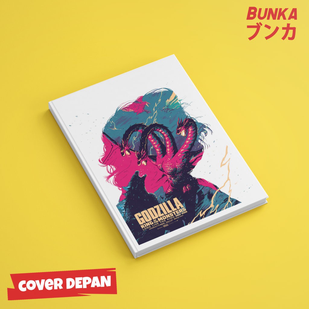 Jual Notebook Godzilla 3A Hardcover A5 Buku Tulis Catatan Note Agenda ...