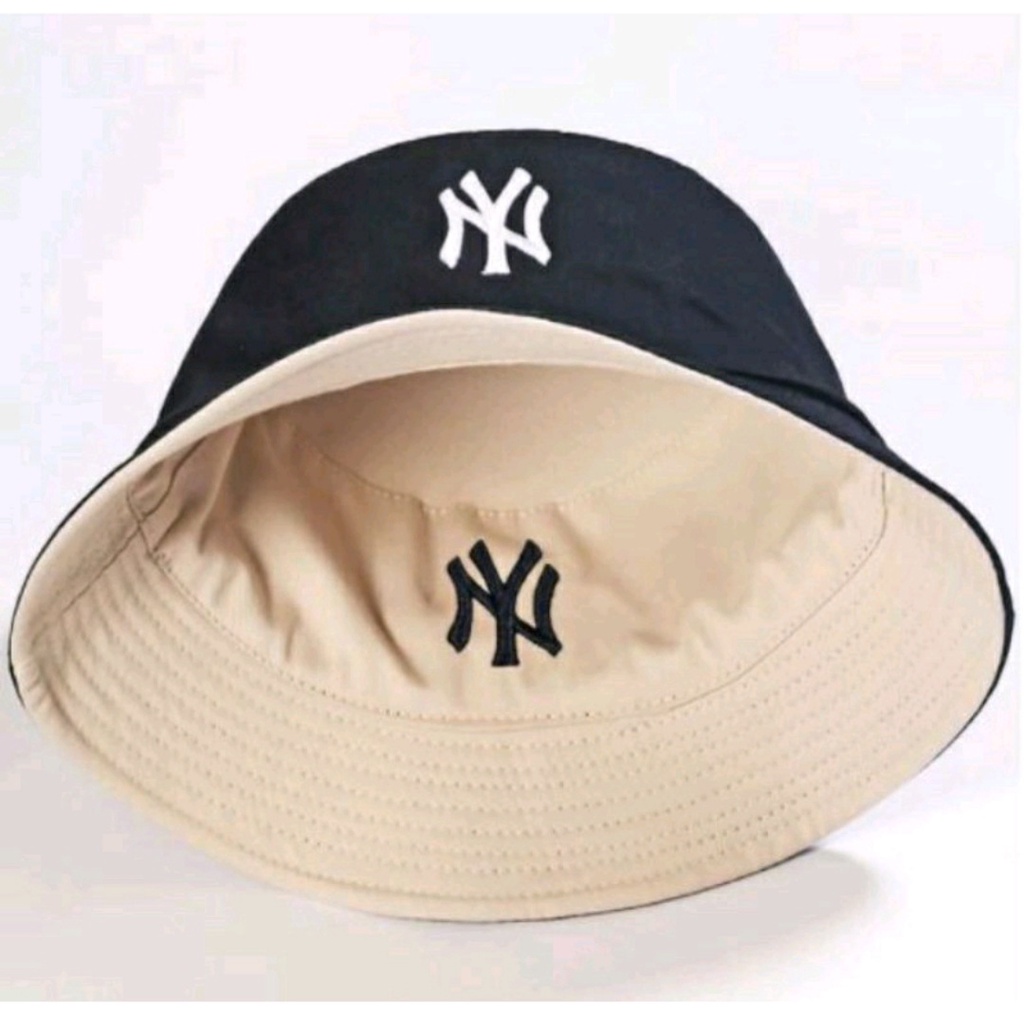 Jual Bucket NY Unisex Topi Bucket Hat Distro Ny Polos Terbaru Bisa ...