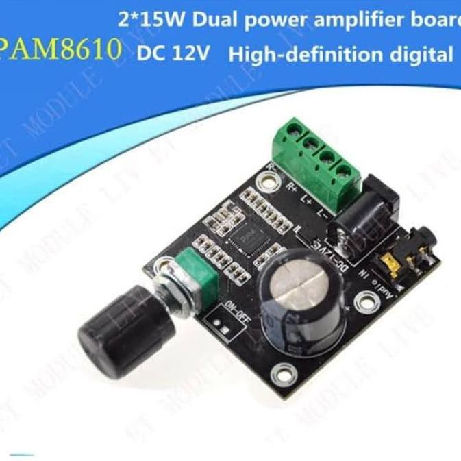 Jual Pam8610 Amplifier Board Pam 8610 Sound Good Quality 12V With ...