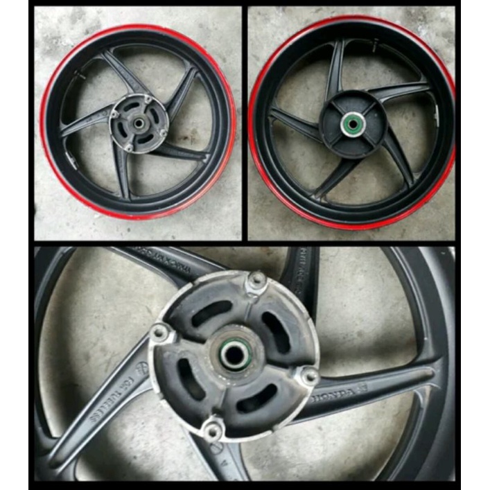 Jual Velg Veleg Pelek Belakang Honda CBR150R CBR 150 R Lokal CBU Hitam ...