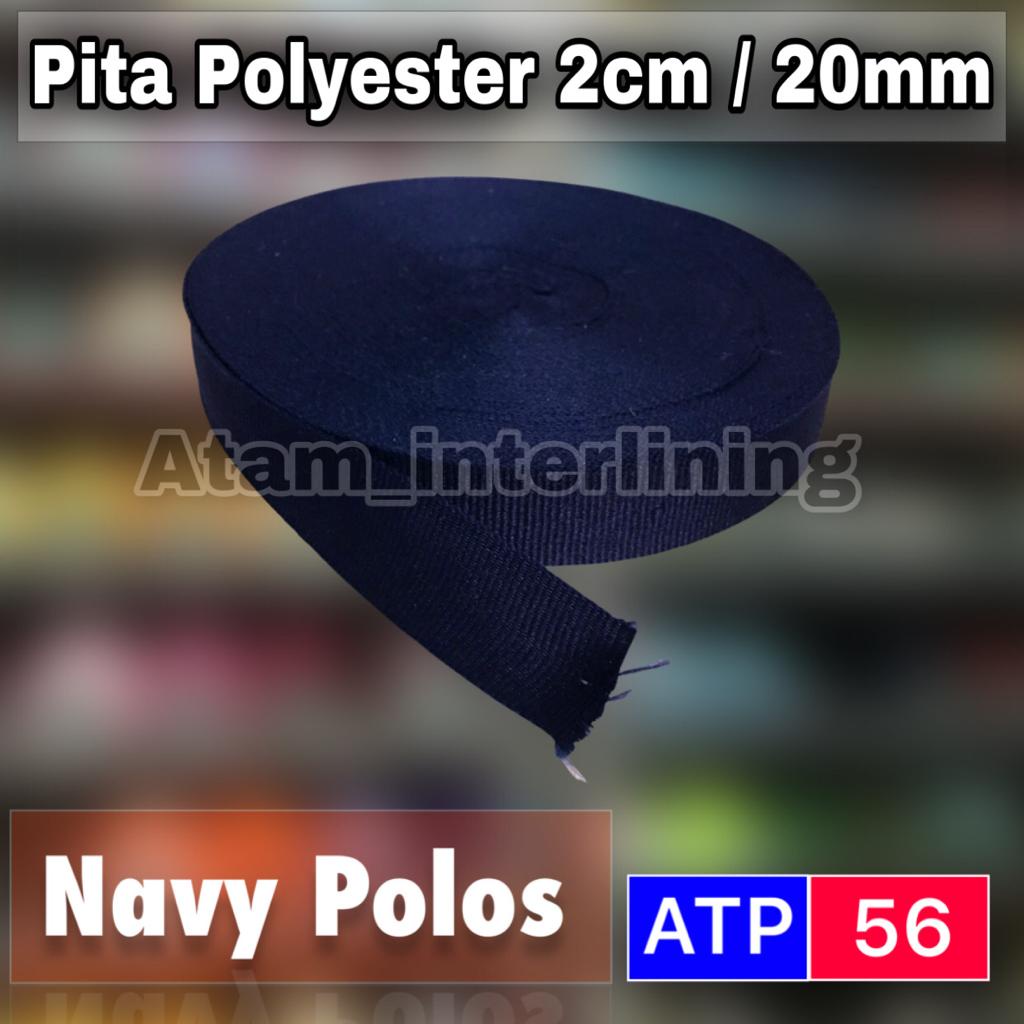 Jual Pita polyester 2cm / 20mm | Webbing Tape Pita Motif Bintik Polos ...