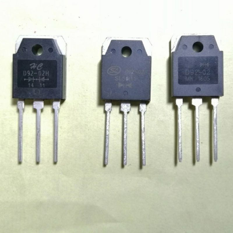 Jual D92-02 D92-02H D92-02 To-3p 20A 200V Transistor Dioda Diode Mesin ...