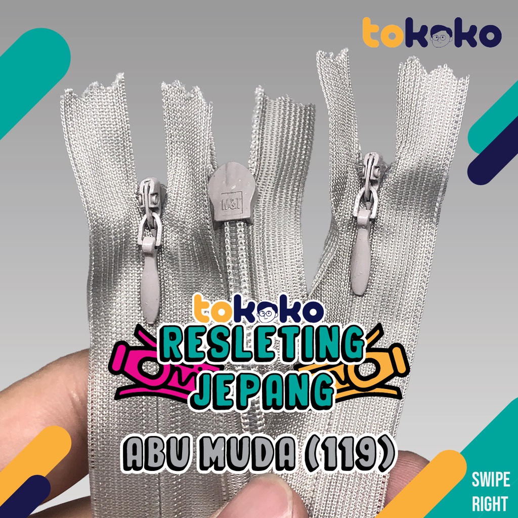 Jual Resleting Jepang Merk BEE ZIPPER 50 cm 20 Inch Aneka Warna Import ...