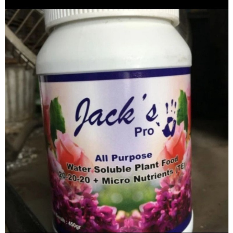 Jual Pupuk Jack Pro Seimbang 20 20 20 450Gr Original | Shopee Indonesia