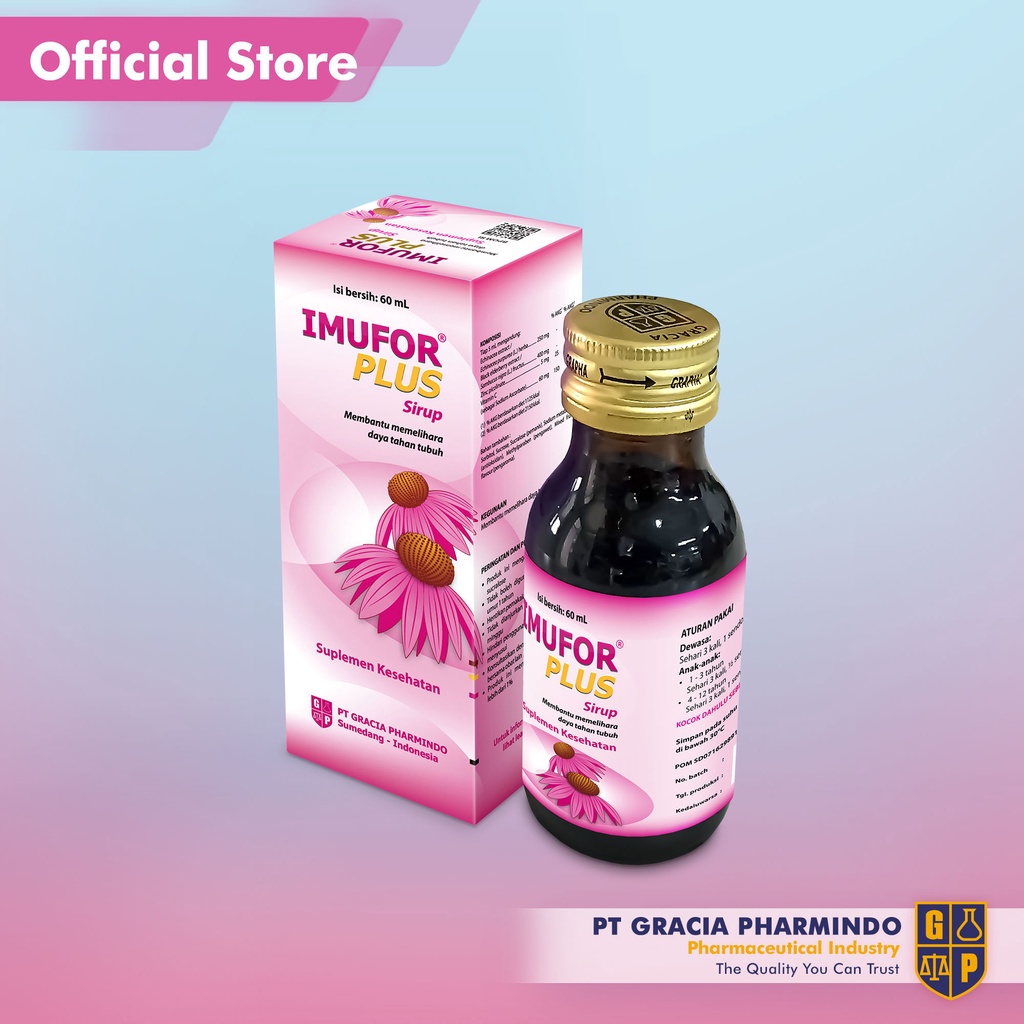 Jual Imufor Plus Syrup - Suplemen Daya Tahan Tubuh Anak | Shopee Indonesia