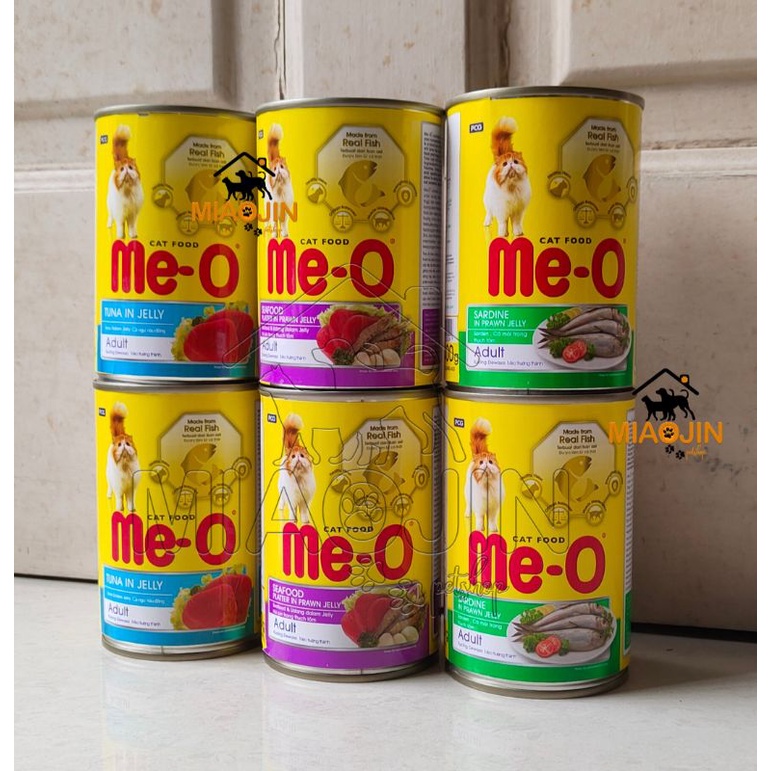 Jual Meo Kaleng Wet Food 400gr - Makanan Kucing Cat basah Kaleng Anak ...