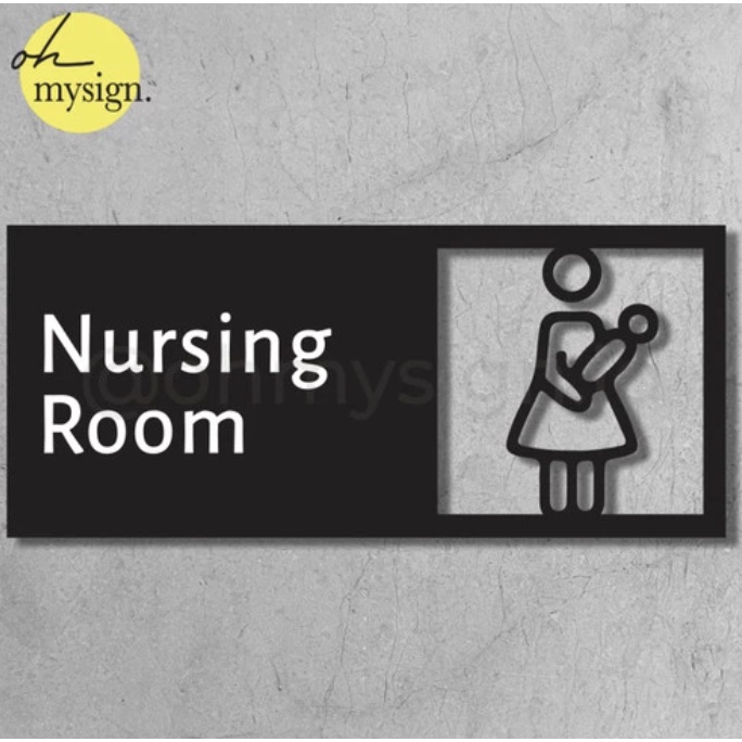 Jual Nursing Room Sign Akrilik Acrylic Sign Ruang Menyusui | Shopee ...
