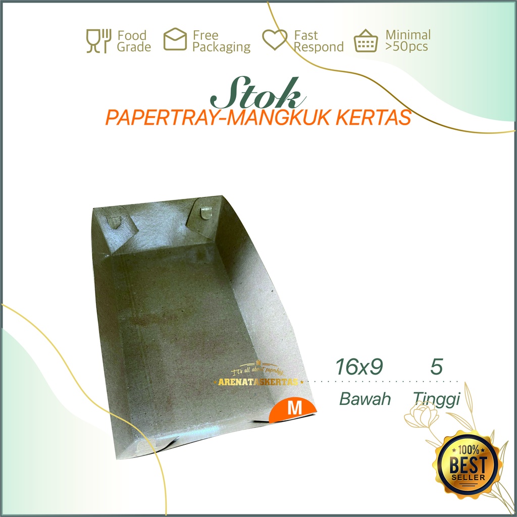 Jual Paper Lunch Box SELIP SML Kraft Coklat/ Dus Box Kemasan Makanan ...