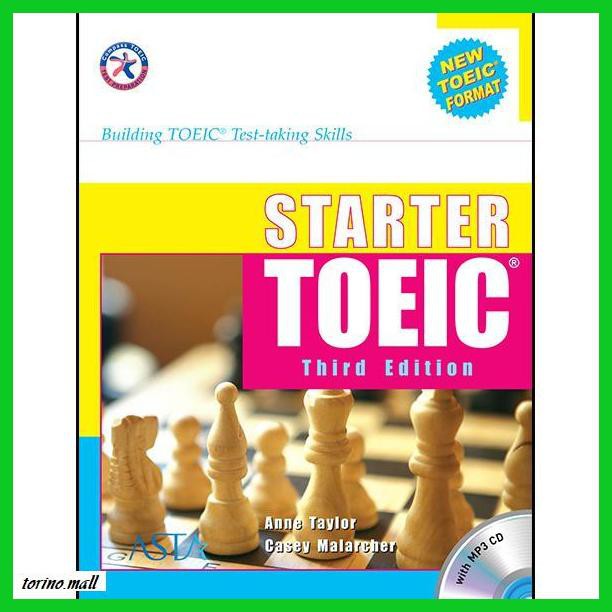 Jual BUKU-PERSIAPAN-UJIAN- STARTER TOEIC BOOK WITH MP3 CD (3RD ED) -GO-EXAM. | Shopee Indonesia