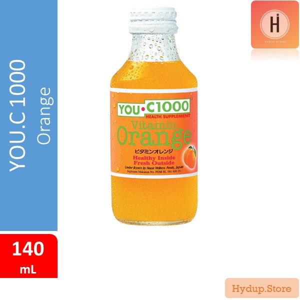 Jual You C 1000 Suplemen Minuman Vitamin C Botol 145 mL | Shopee Indonesia