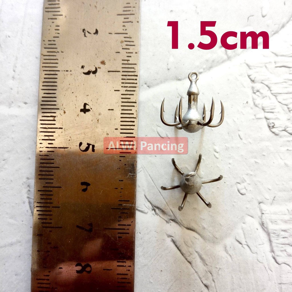 Jual KAIL PANCING GARONG 1.3cm, 1.5cm, 2.2cm, 3cm Siap Pakai ~ Kail ...