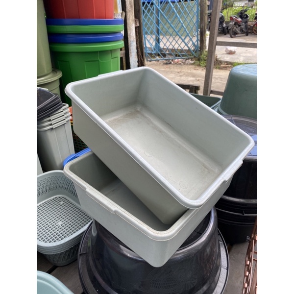 Jual baskom segi jumbo wadah pup kucing bak kucing | Shopee Indonesia