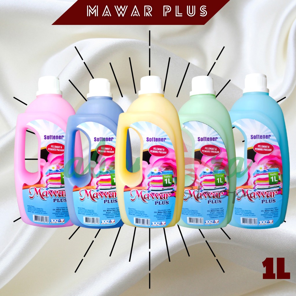 Jual Mawar Plus Softener Pakaian 1L | Shopee Indonesia