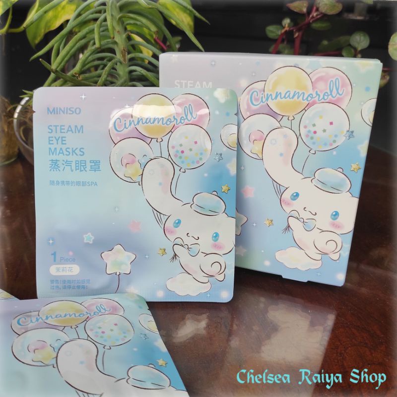 Jual Miniso Sanrio Steam Eye Masks Masker Penyejuk Mata Cinnamoroll ...