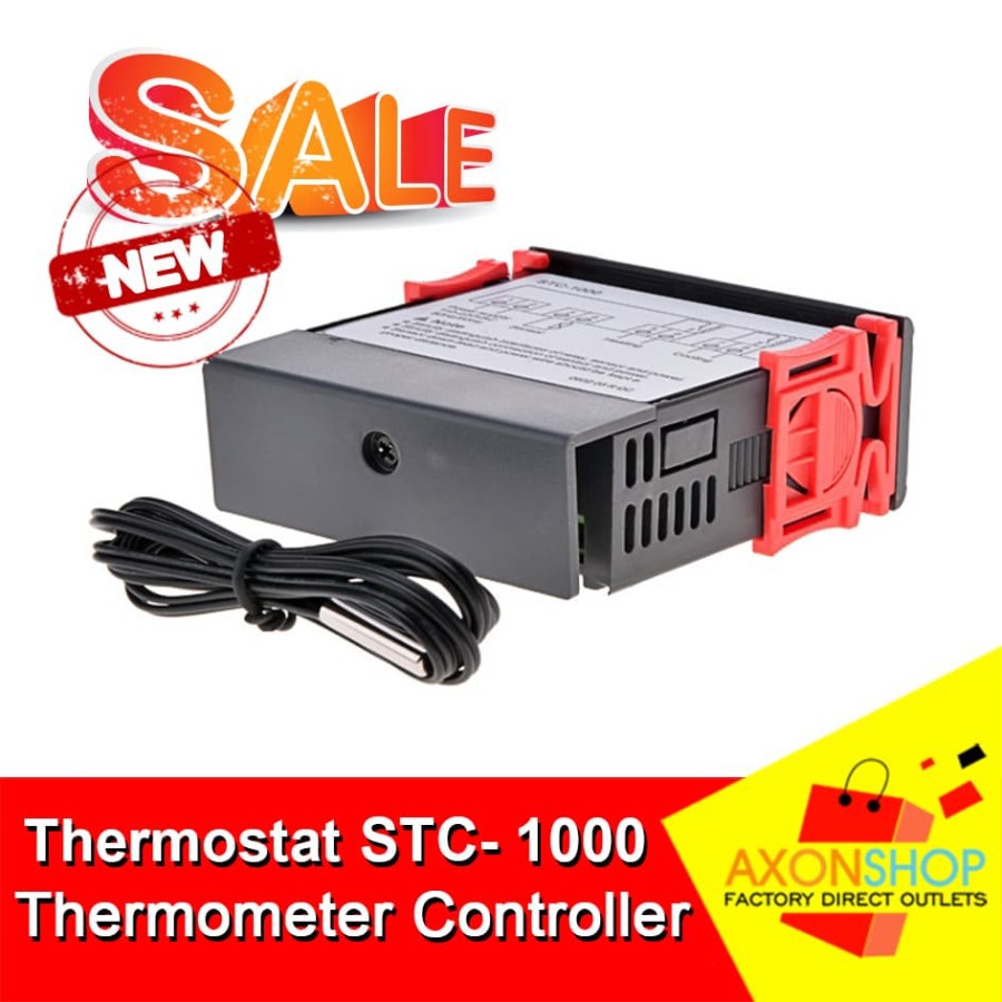 Jual AYABDG Thermostat Hygrostat Digital STC-1000 atur Suhu Kelembaban STC-1000 /Thermostat ...