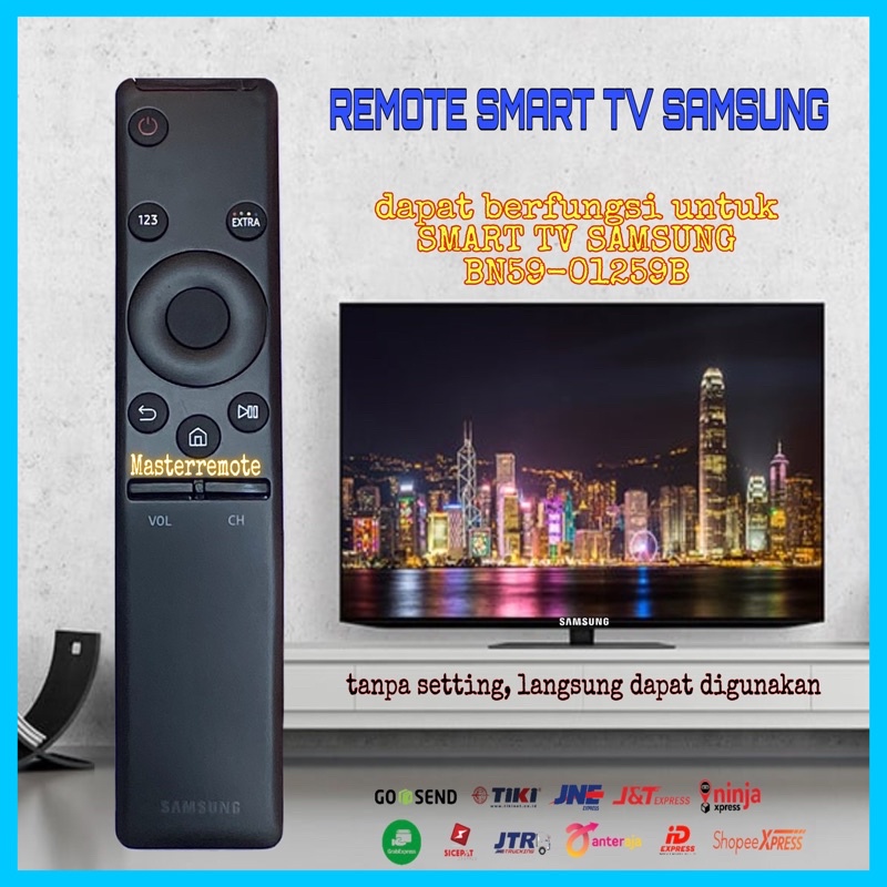 Jual REMOT REMOTE TV LED SAMSUNG SMART TV BN59-01259B HIGH QUALITY [OLD] | Shopee Indonesia
