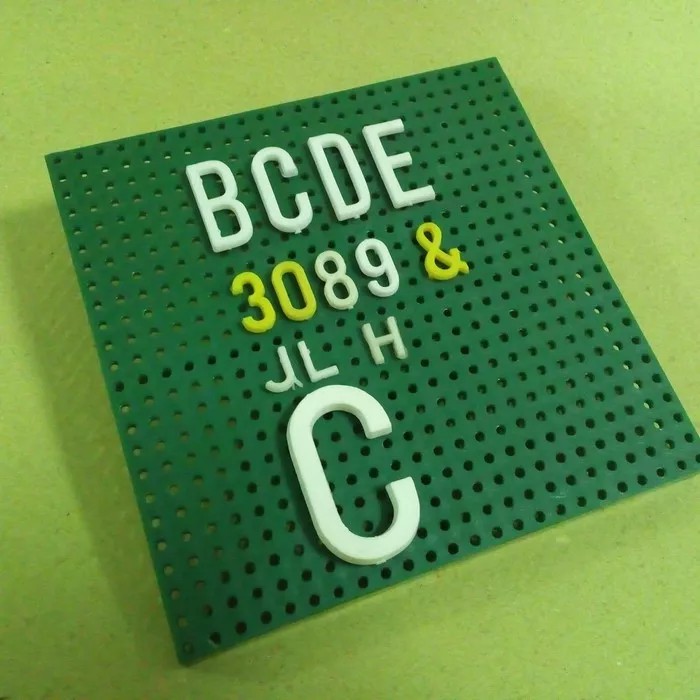 Jual Papan Datatex Moviboard Databoard Huruf Angka Bagan Tabel Papan ...