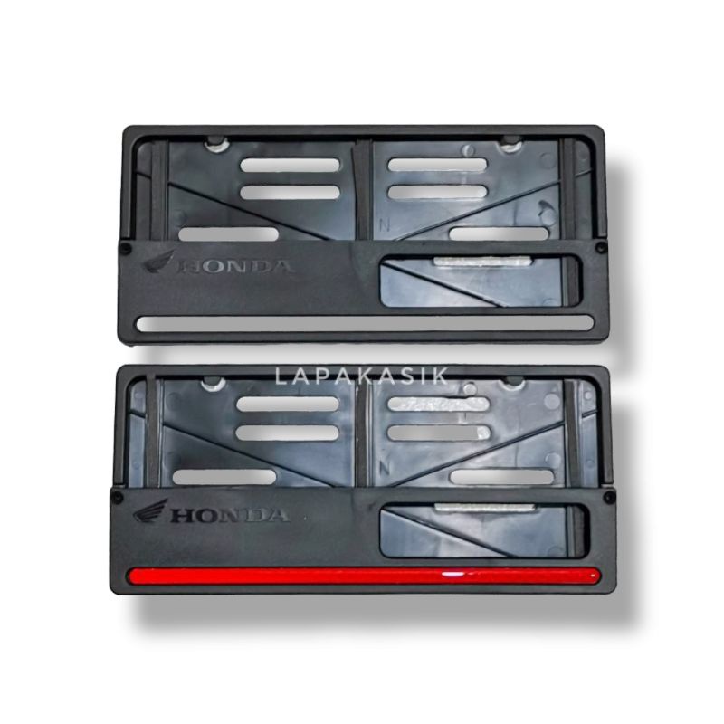 Jual COVER PLAT MOTOR HONDA / BINGKAI PLAT NOMER HONDA | Shopee Indonesia