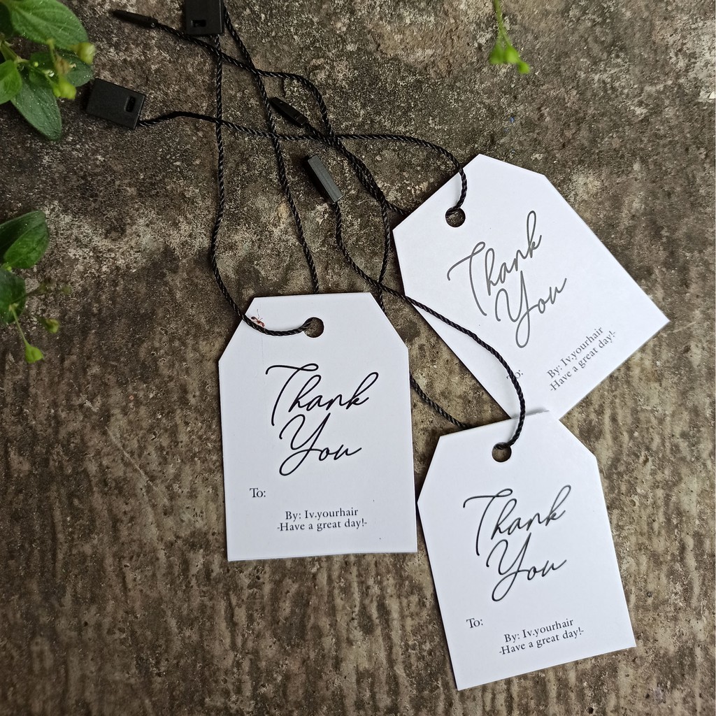 Jual hagtag / label produk / label tag produk | Shopee Indonesia