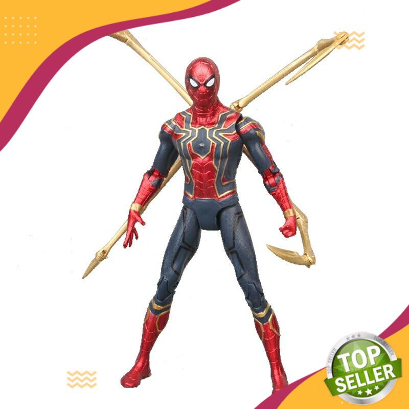 Jual Action Figure Populer Avengers Endgame Besi Spider Man Laba-laba ...