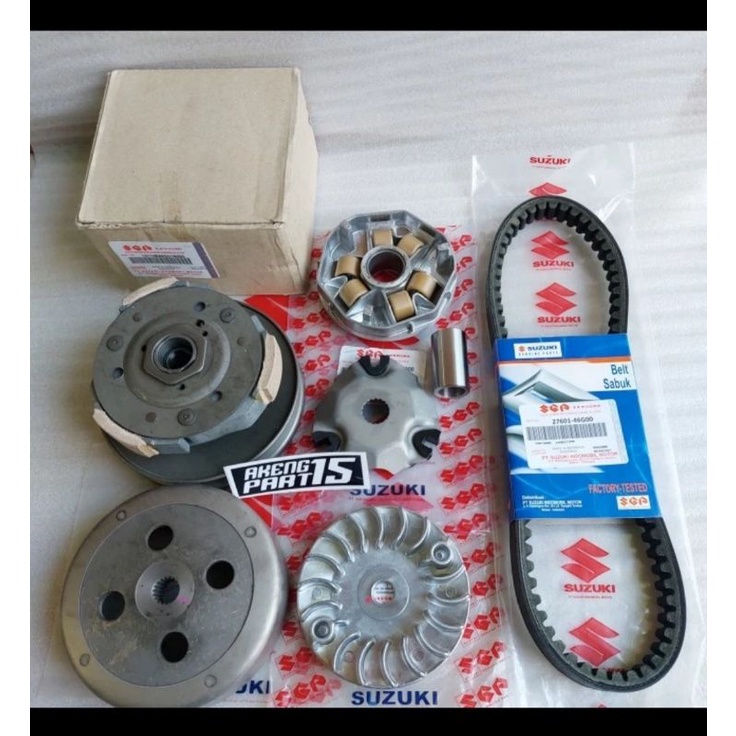 Jual Paketan Komplit CVT Suzuki Spin 125/Skywave/SkyDrive | Shopee Indonesia