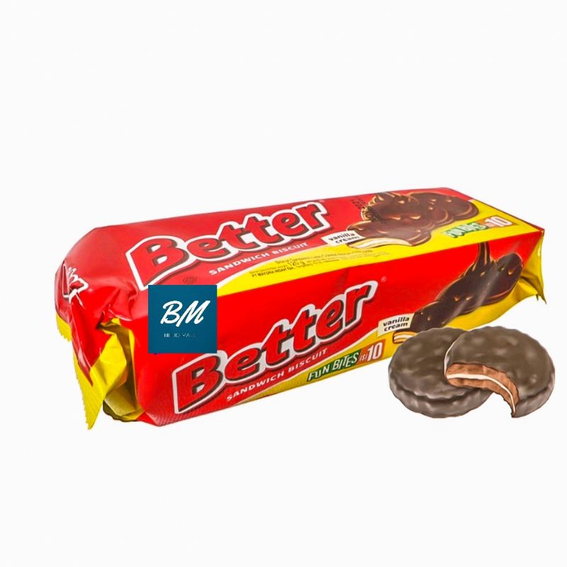 Jual Better Fun Bites 100 gr / Better Sandwich Biscuit Fun Bites 100 gr ...