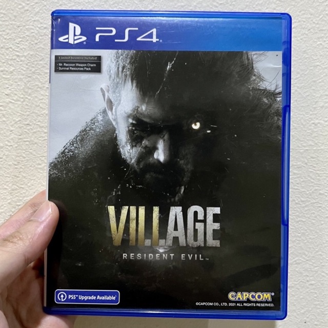 Jual Kaset Ps4 Ps5 Resident Evil 8 Village Region 3 Asia Ps 4 Game ...