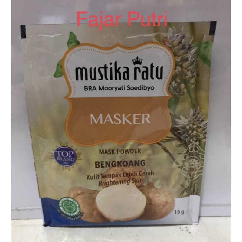 Jual Mustika Ratu Mask Powder Bengkoang 15g | Shopee Indonesia