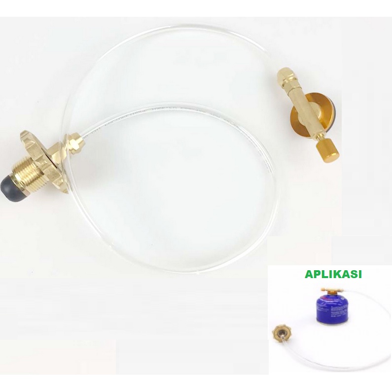 Jual Selang Regulator Gas Kaleng Propane Butane Hi Cook Portable ...
