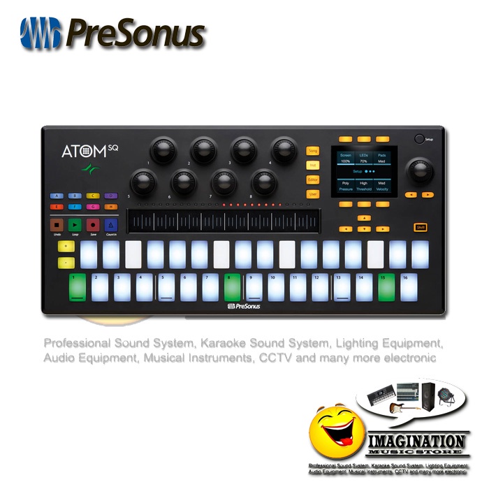 Jual PreSonus ATOM SQ Keyboard/Pad Hybrid MIDI Keyboard/Pad Performance ...