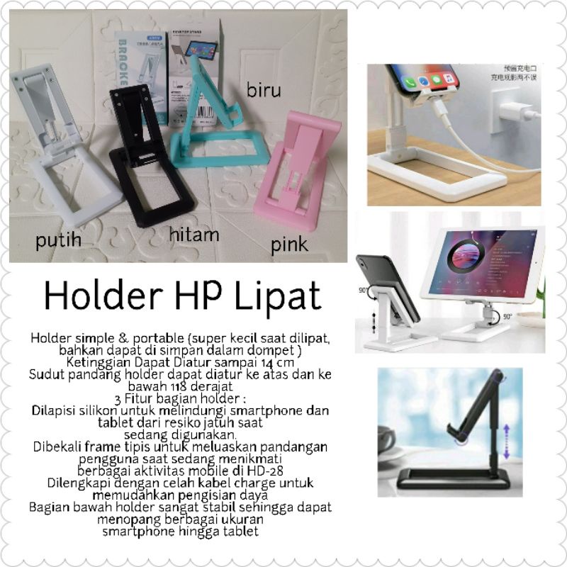 Jual stand hp lipat | Shopee Indonesia