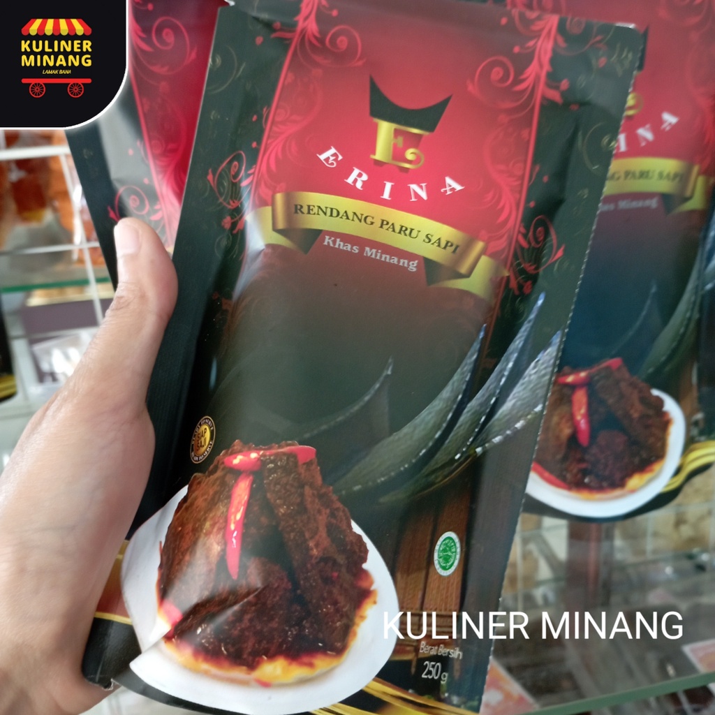 Jual Randang Paru Sapi Erina Oleh-Oleh Asli Cemilan Kampung Makanan ...