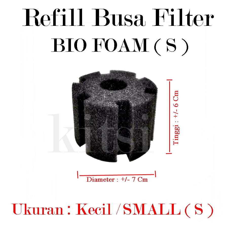 Jual BUSA FILTER BIO FOAM ( S ) / REFIL Busa Filter BIO FOAM ( S ...