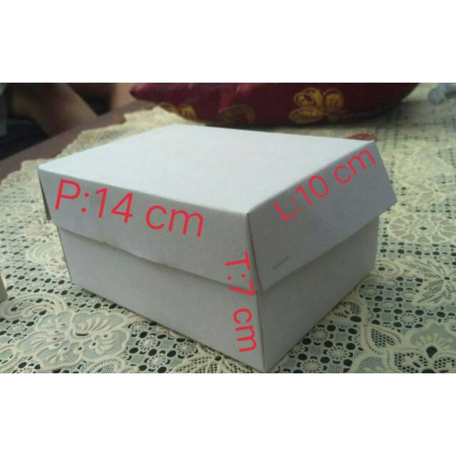 Jual Dus snack polos / dus kue / snack box | Shopee Indonesia
